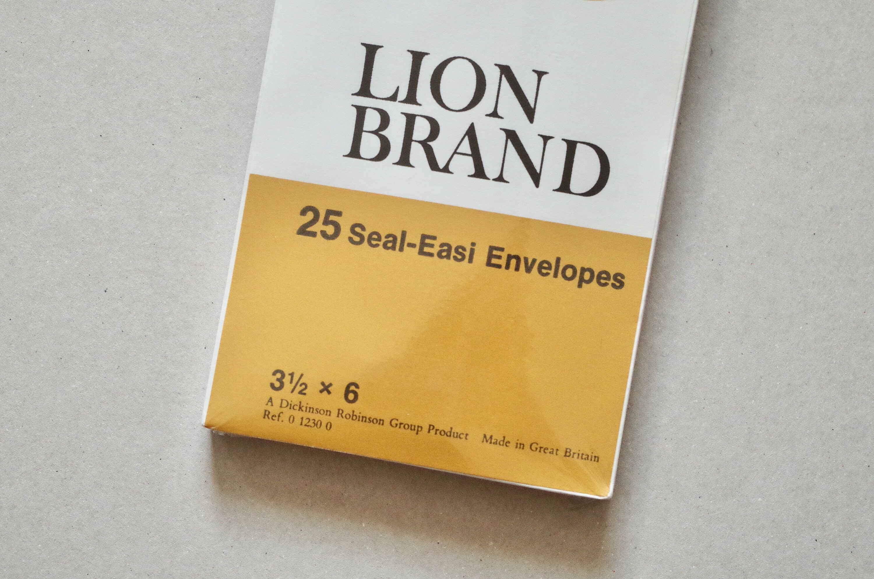 Vintage Envelopes - Pack of X25 White Envelopes - Lion Brand - Vintage ...