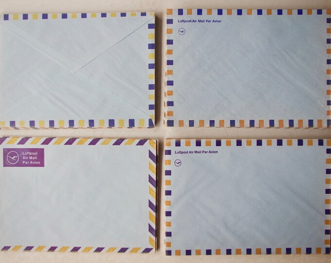 Brown Mini Airmail Envelopes, Christmas Envelopes, Christmas Crafting ...