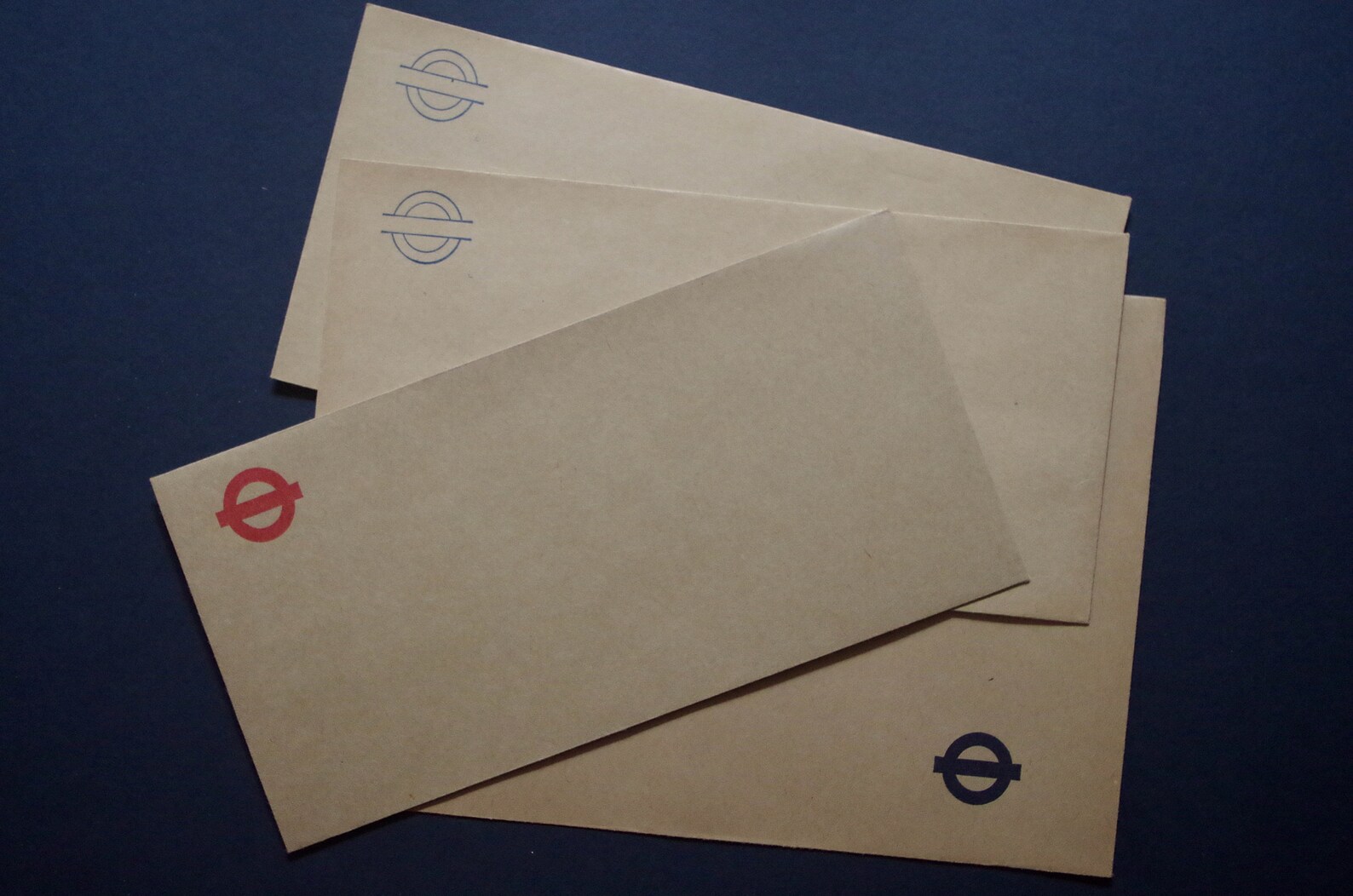 Vintage Envelopes London Underground Set of X4 Envelopes - Etsy