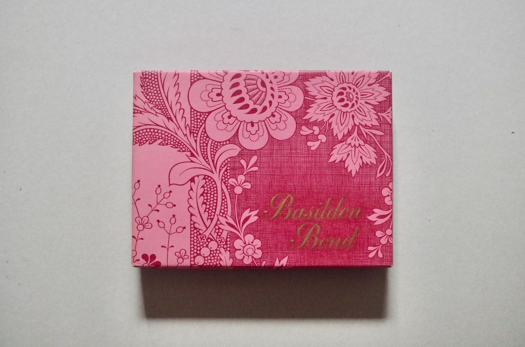 Vintage Writing Set - Box of Paper and Envelopes - Basildon Bond ...