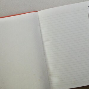 Vintage Index Book - Hardcover Notebook - HMSO - 1979/1984 - Blank and ...