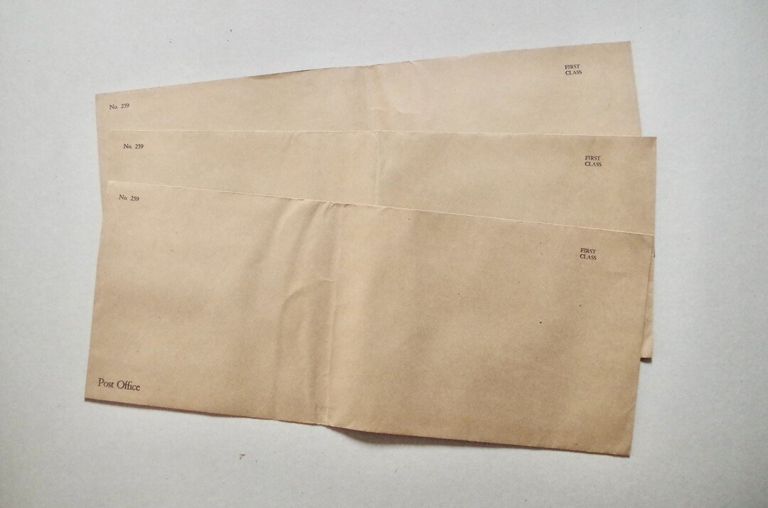 Vintage Envelopes - Lot of X3 - Post Office - Postal Ephemera - Vintage ...