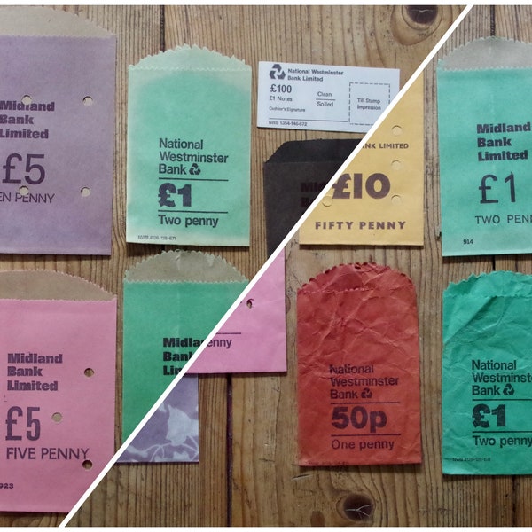 Coin Envelope - Etsy UK