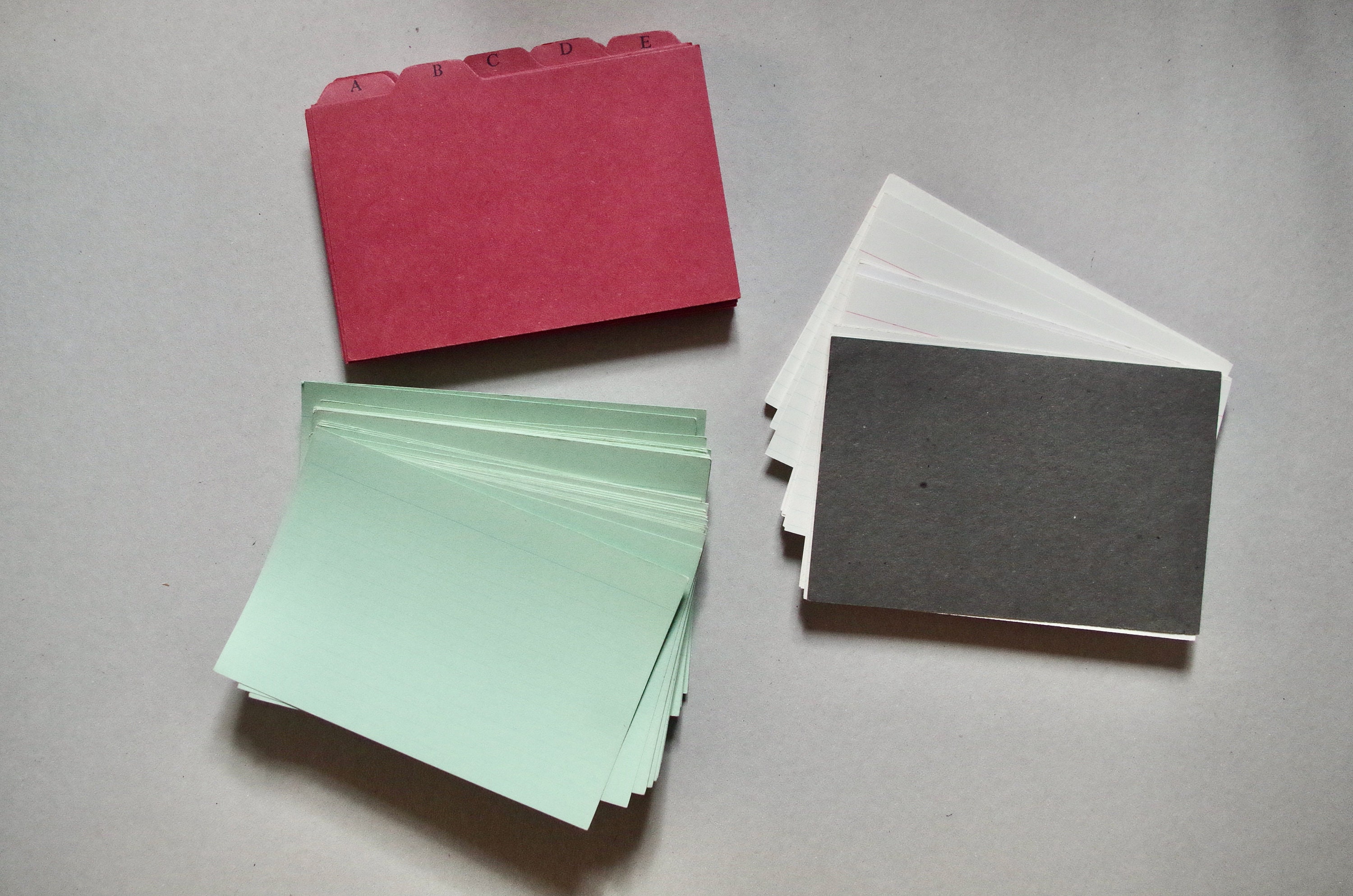 Vintage Index Card Box With Index Cards A-Z Organiser - Etsy