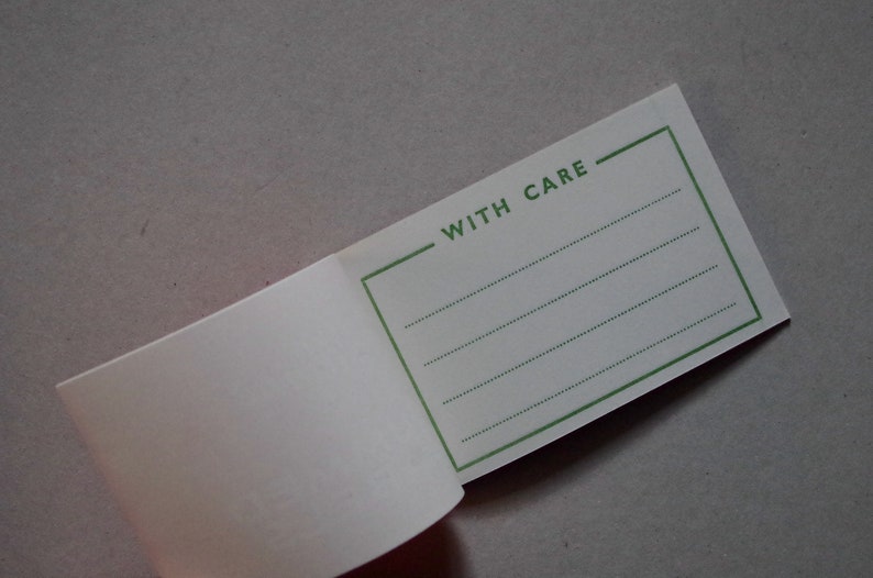 Vintage Gummed Labels - Booklet of Labels - Silvine - Blank and Unused ...