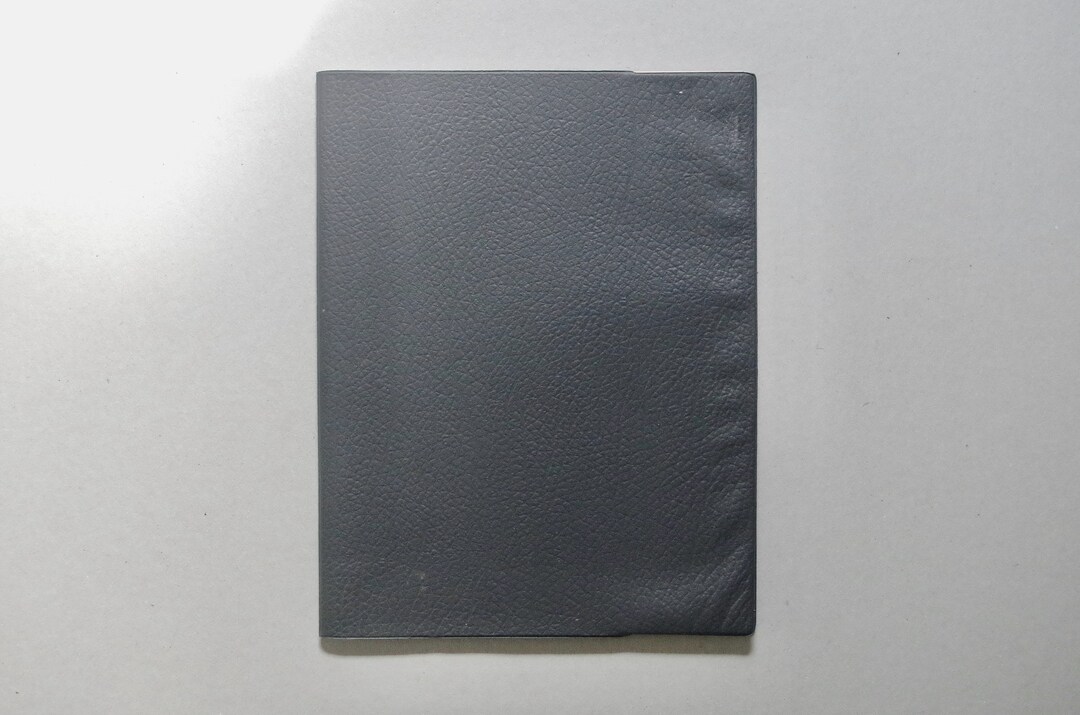 Vintage Exercise Book With Cover - School Notebook - Squared Pages ...