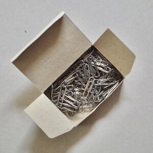 Vintage Paperclips Box of Paper Clips 'gladiator' Vintage Desk Items ...