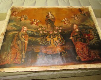 Cuzco School Oil Painting - Etsy