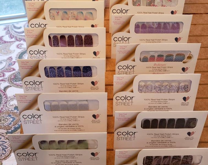 Color Street Display Board - Etsy