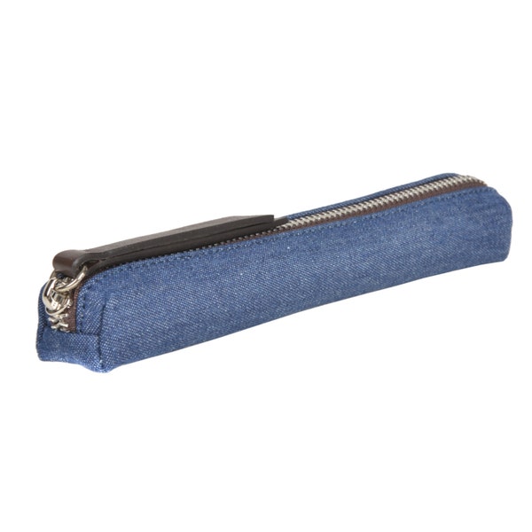 Denim Pencil Case - Etsy