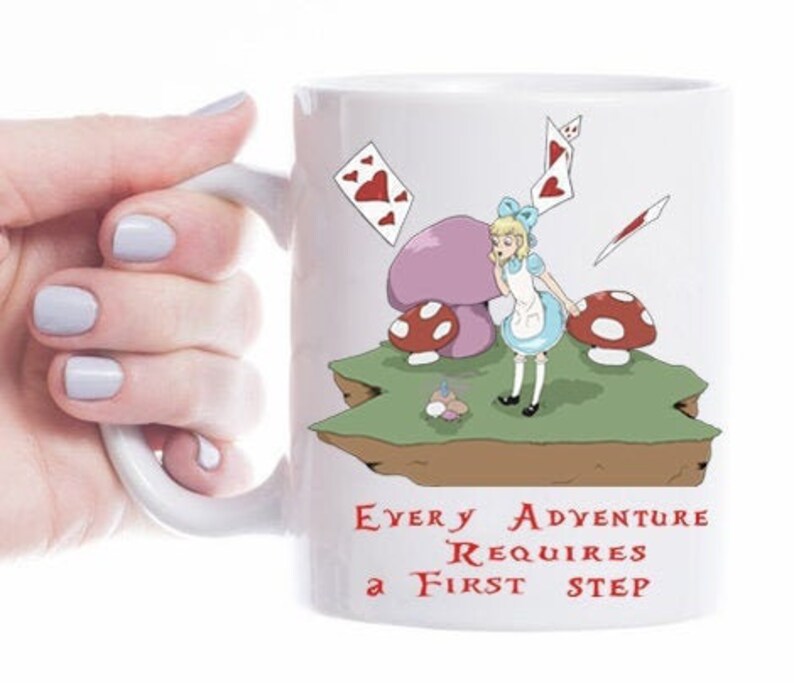Alice in Wonderland Mug Alice Mug Alice Cup Alice in - Etsy