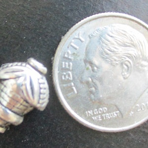 Sterling Silver Ancient Style Bead SS Antiqued Ancient Bead - Etsy