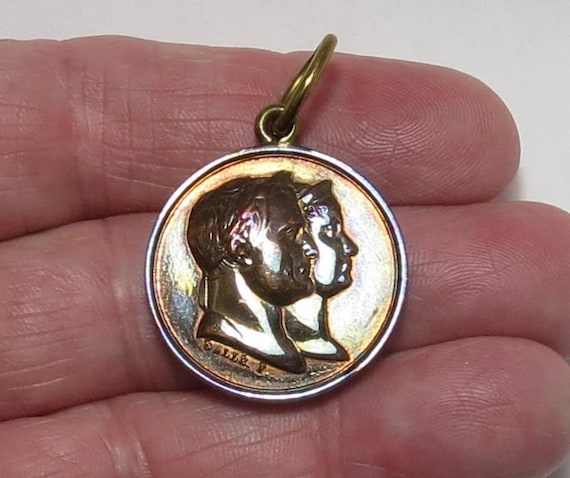 Vintage Marriage of Napoleon Pendant - Gem