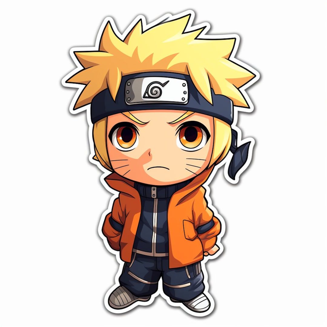 Naruto Anime Sticker - Etsy