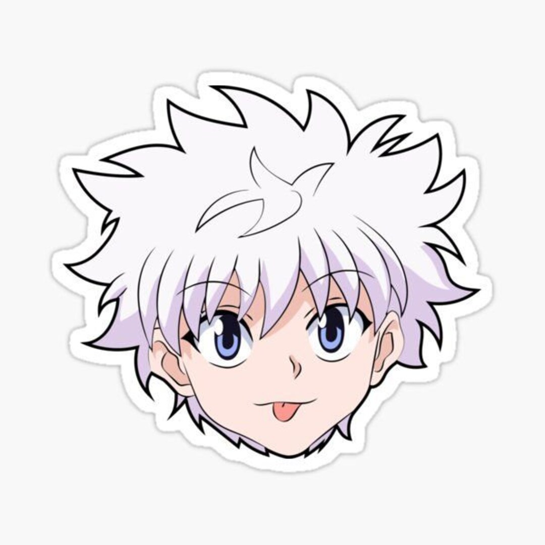 Hunter X Hunter Sticker/ Killua Zoldyck - Etsy