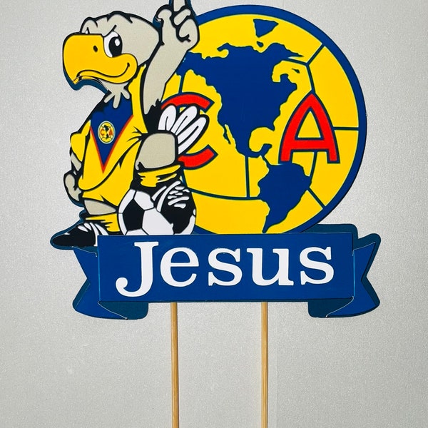 Aguilas Del America Cake Topper - Etsy