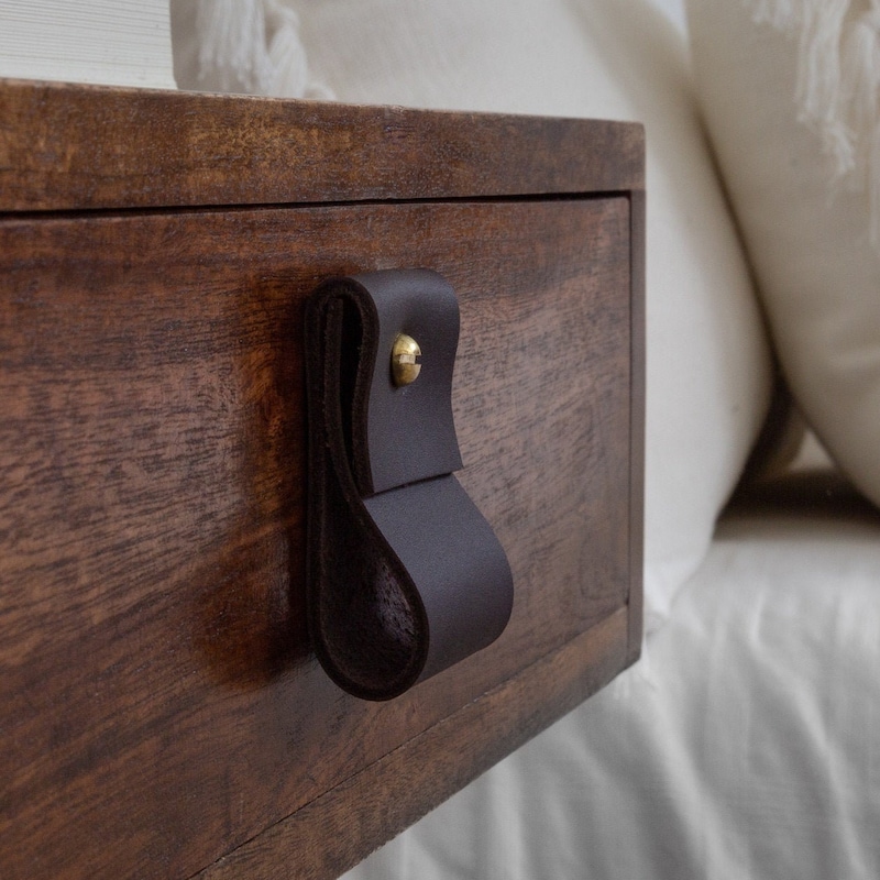 Leather Knobs - Etsy