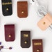Leather Earbud Keeper Personalized Birthday Gift for 3rd Anniversary ...