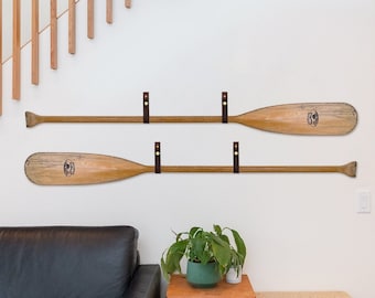 Leather Vertical Oar Display Hanger, Canoe Paddle Storage, Stand,row ...