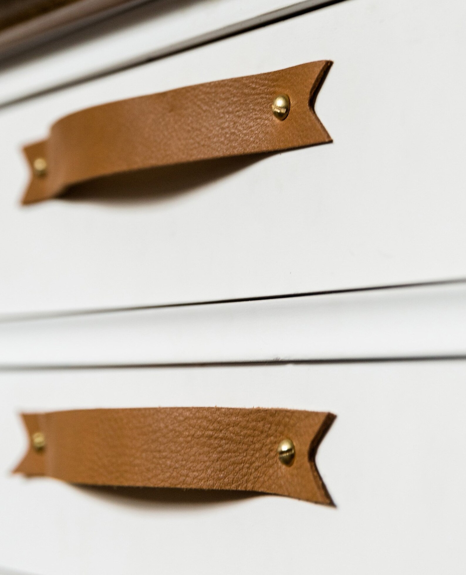 Leather Drawer Handles Cabinet Handles Cupboard Handles - Etsy