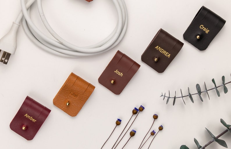 Large Cable Organizer Personalized Stocking Stuffer 3rd - Etsy