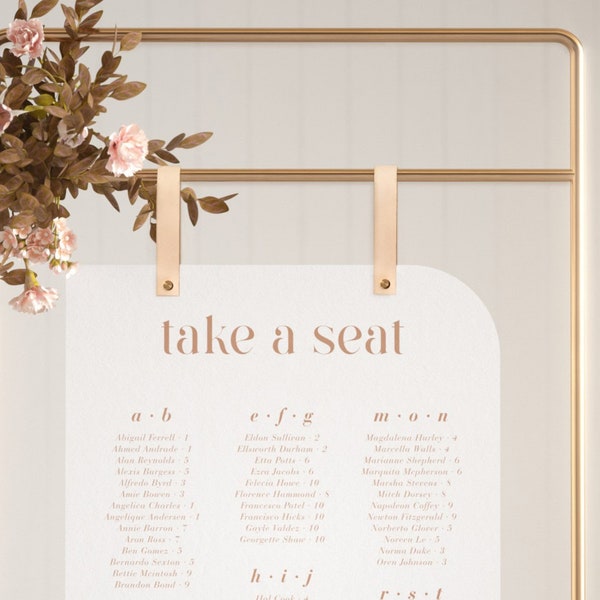 Acrylic Hanging Signs for Wedding - Etsy