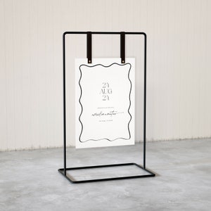 Leather Hanging Sign Strap for Barn, Farm & Ranch Wedding Decor Signage ...