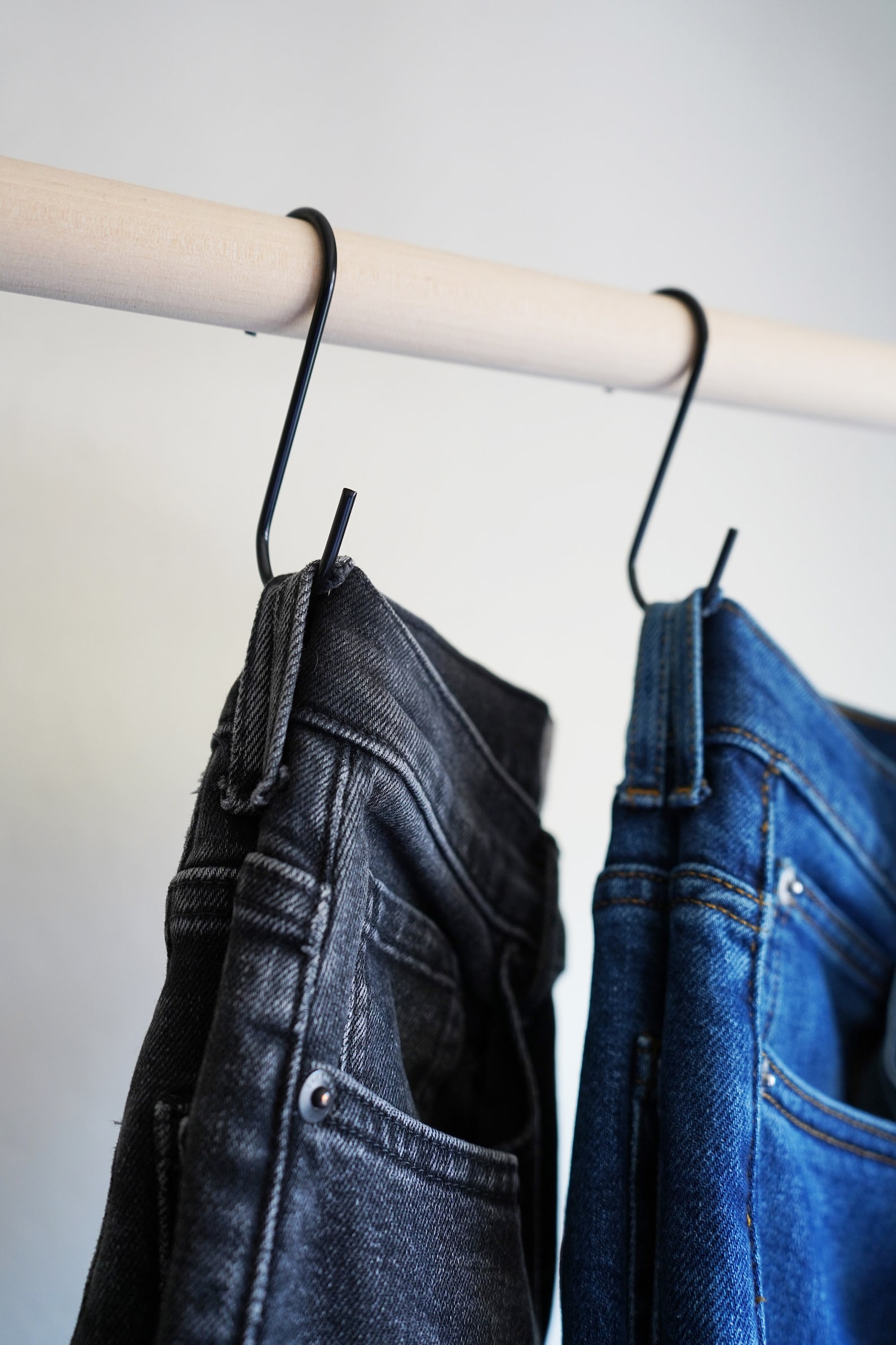 Decorative S Hook for Jeans & Pants Hanger for Clothes Closet Organizer ...