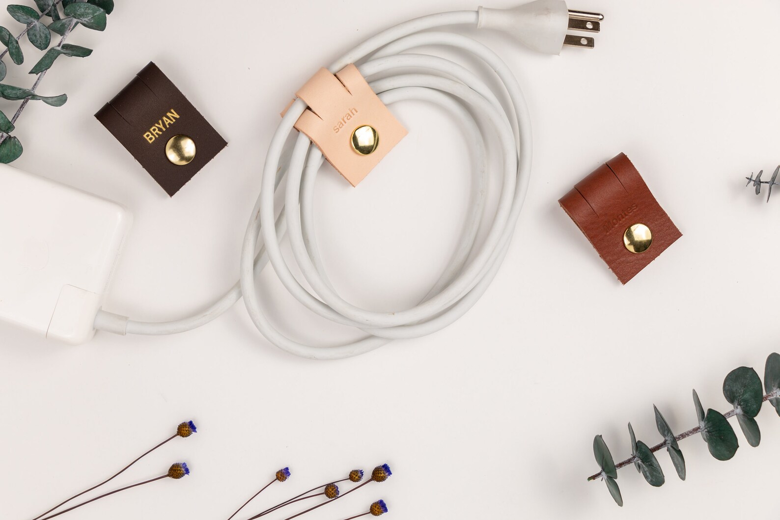 Large Laptop Cable Organizer Personalized Stocking Stuffer 3rd - Etsy