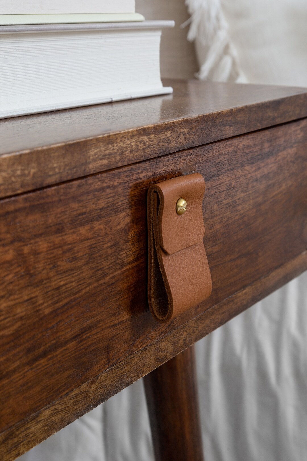 Leather Drawer Pulls for a Dresser Drawer Handles for Kitchen Cabinets ...
