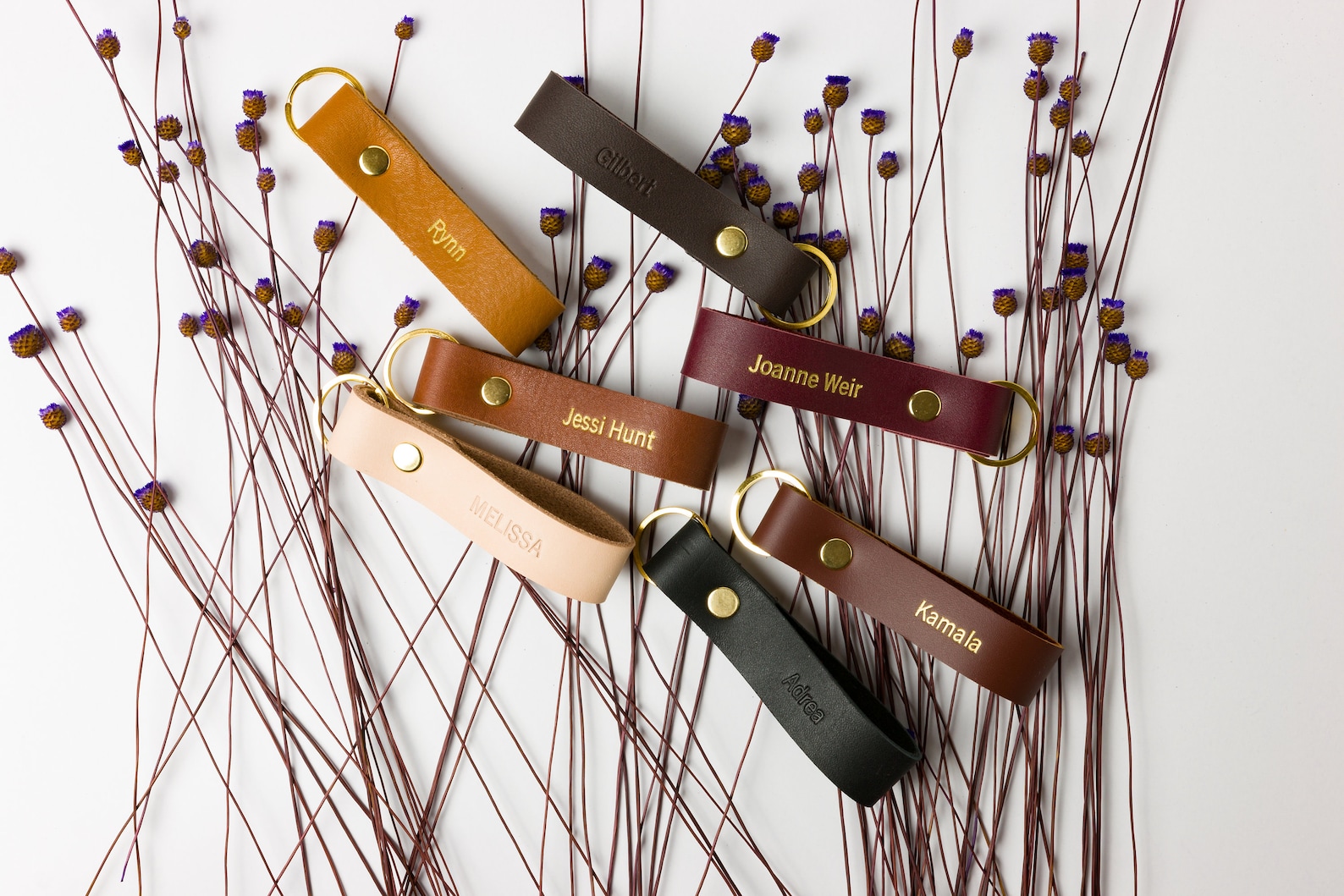 Personalized Keychain Leather Keychain Personalized Keyfob - Etsy