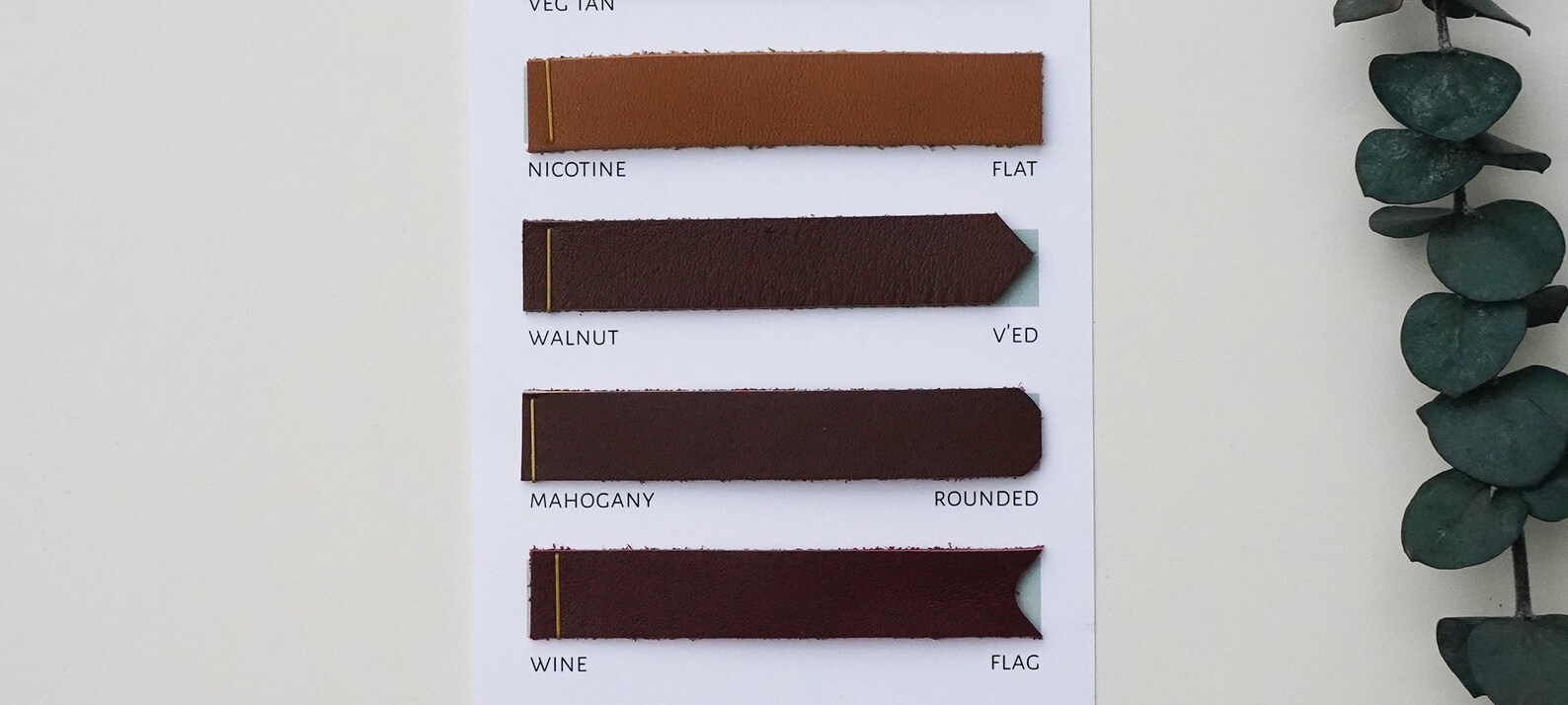 Sample Card for Leather Options Leather Swatches From | Etsy