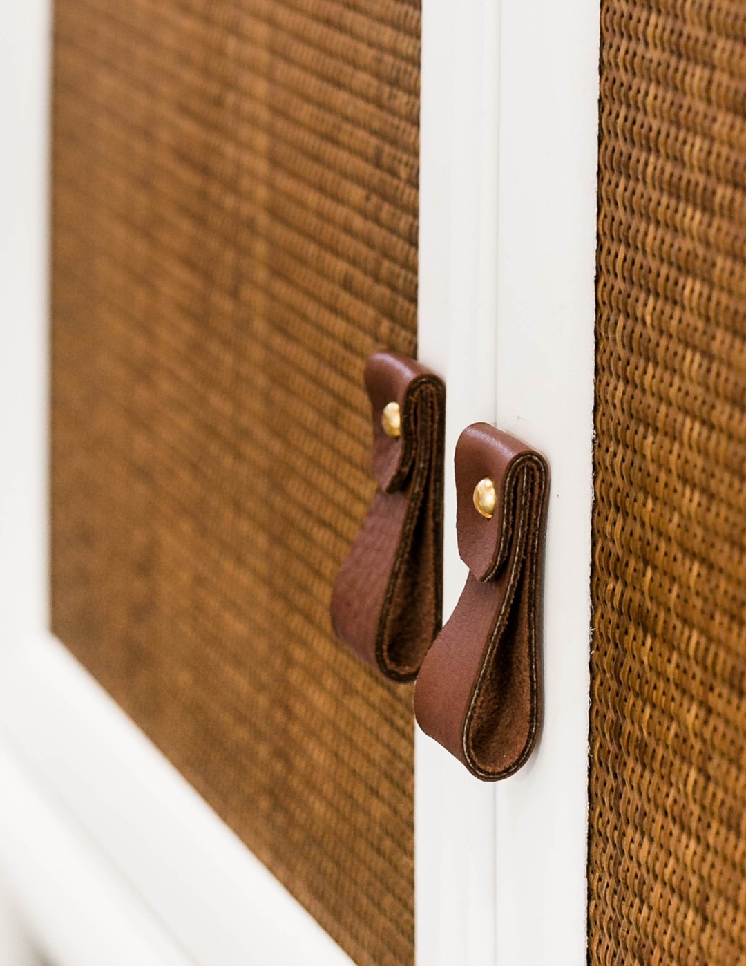 Leather Drawer Pulls for a Dresser Drawer Handles for Kitchen Cabinets ...