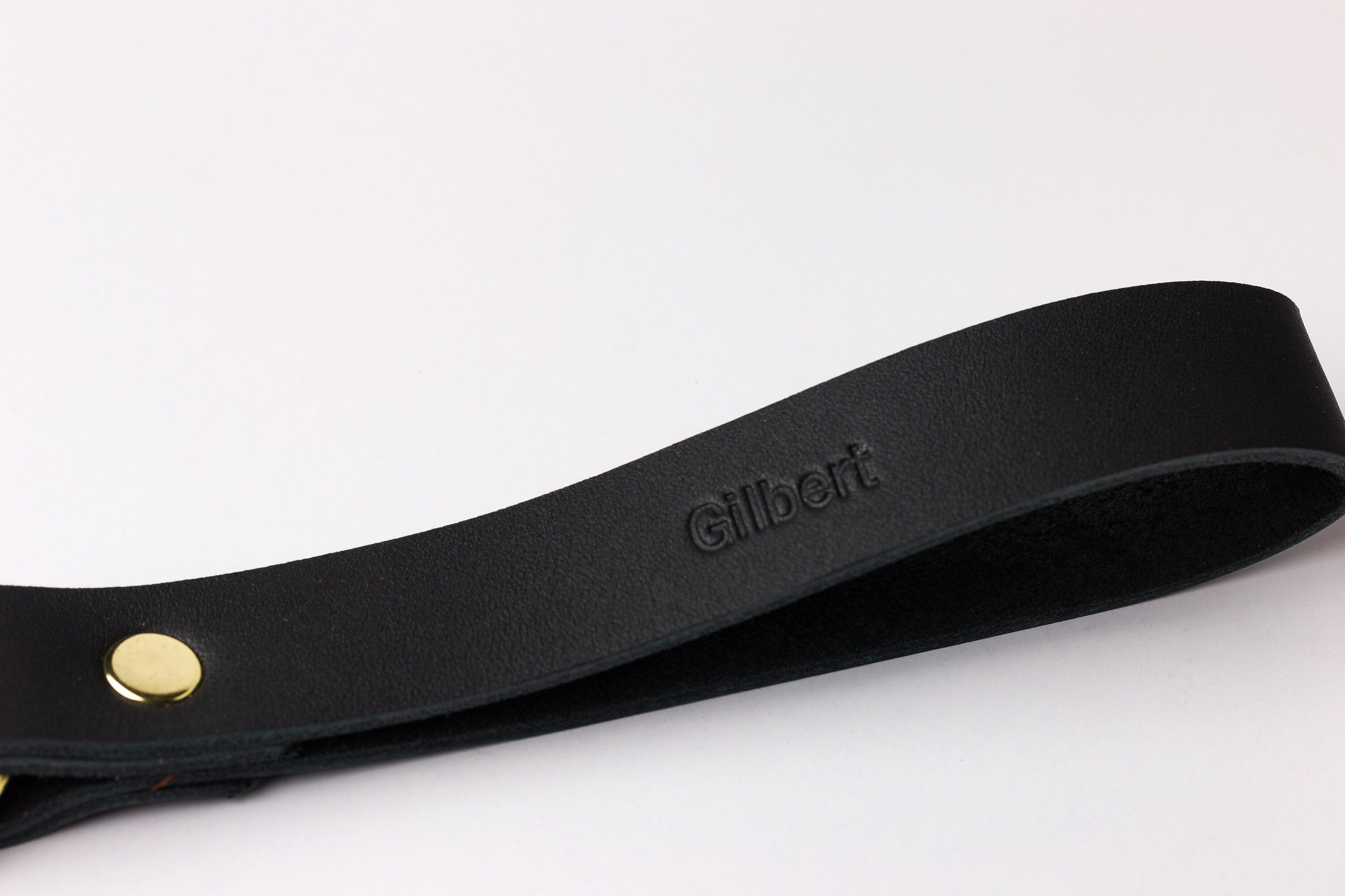 Custom Leather Keychain Wristlet Key Fob for Men Personalized | Etsy