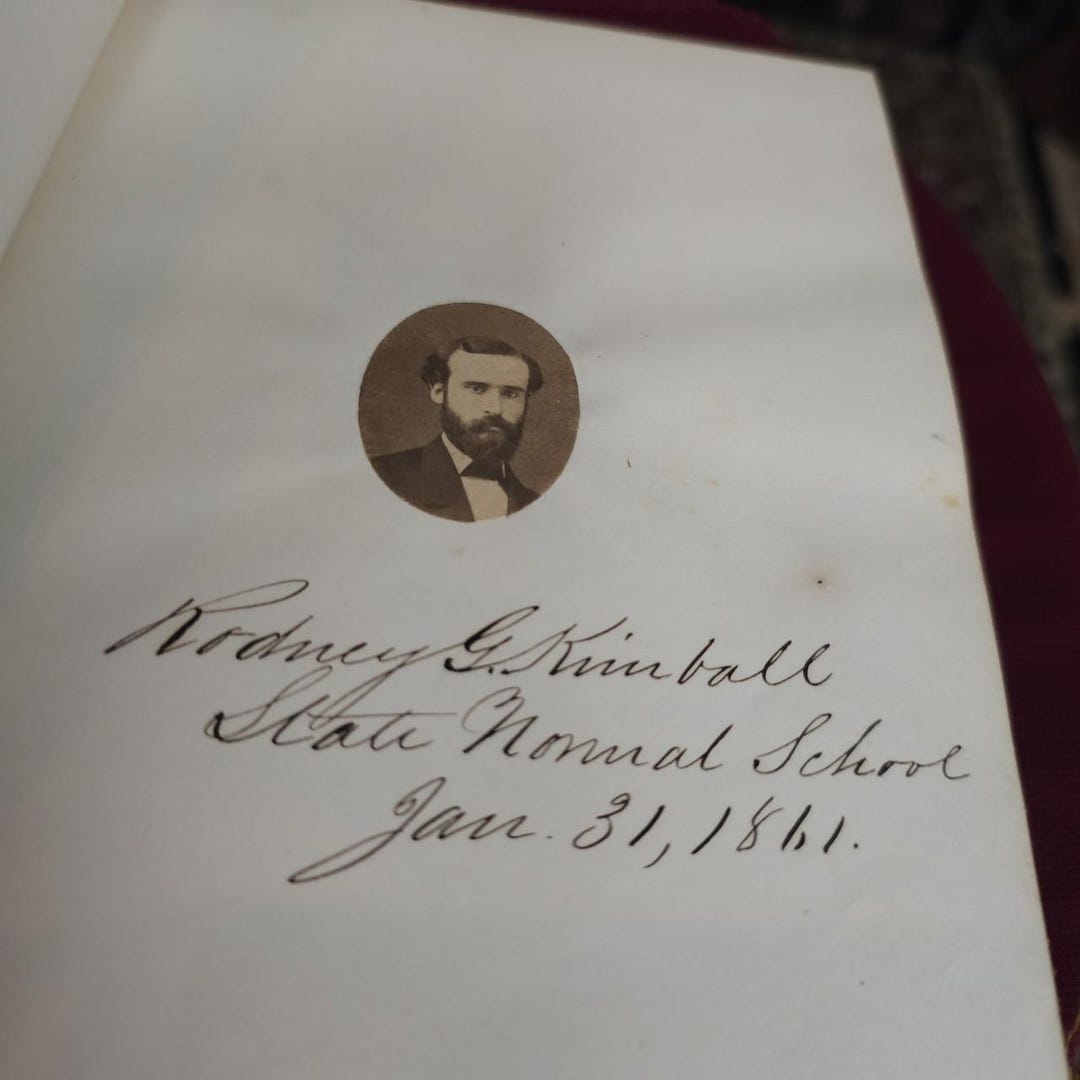 1861 Albany New York State Normal School Autograph Book - Etsy