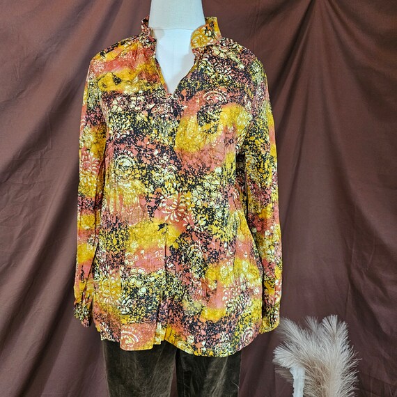 Vintage retro tunic top - Gem