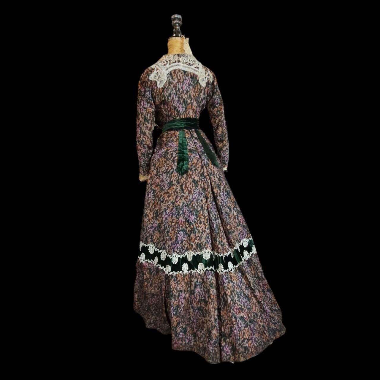INCREDIBLE RARE Collectors Antique Gown 1800's Victorian - Etsy