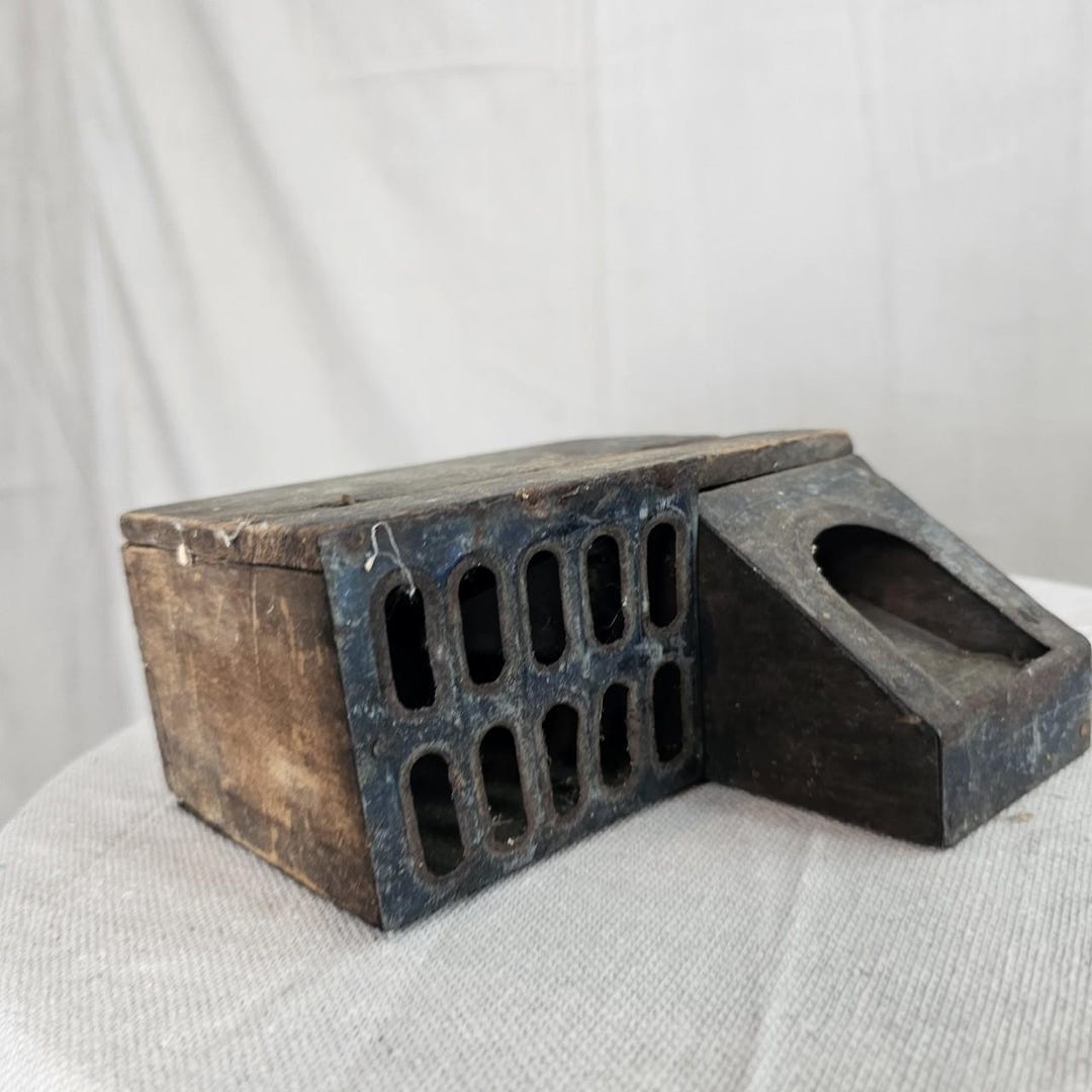 Antique 1880s Primitive Mouse Trap Wooden Victorian Catch Em Alive ...