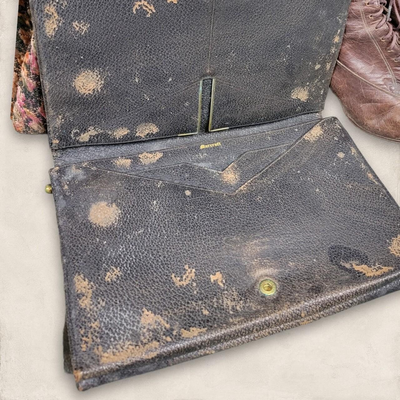 Antique 1920's 1910's Art Deco Clutch Wallet Ladies - Etsy
