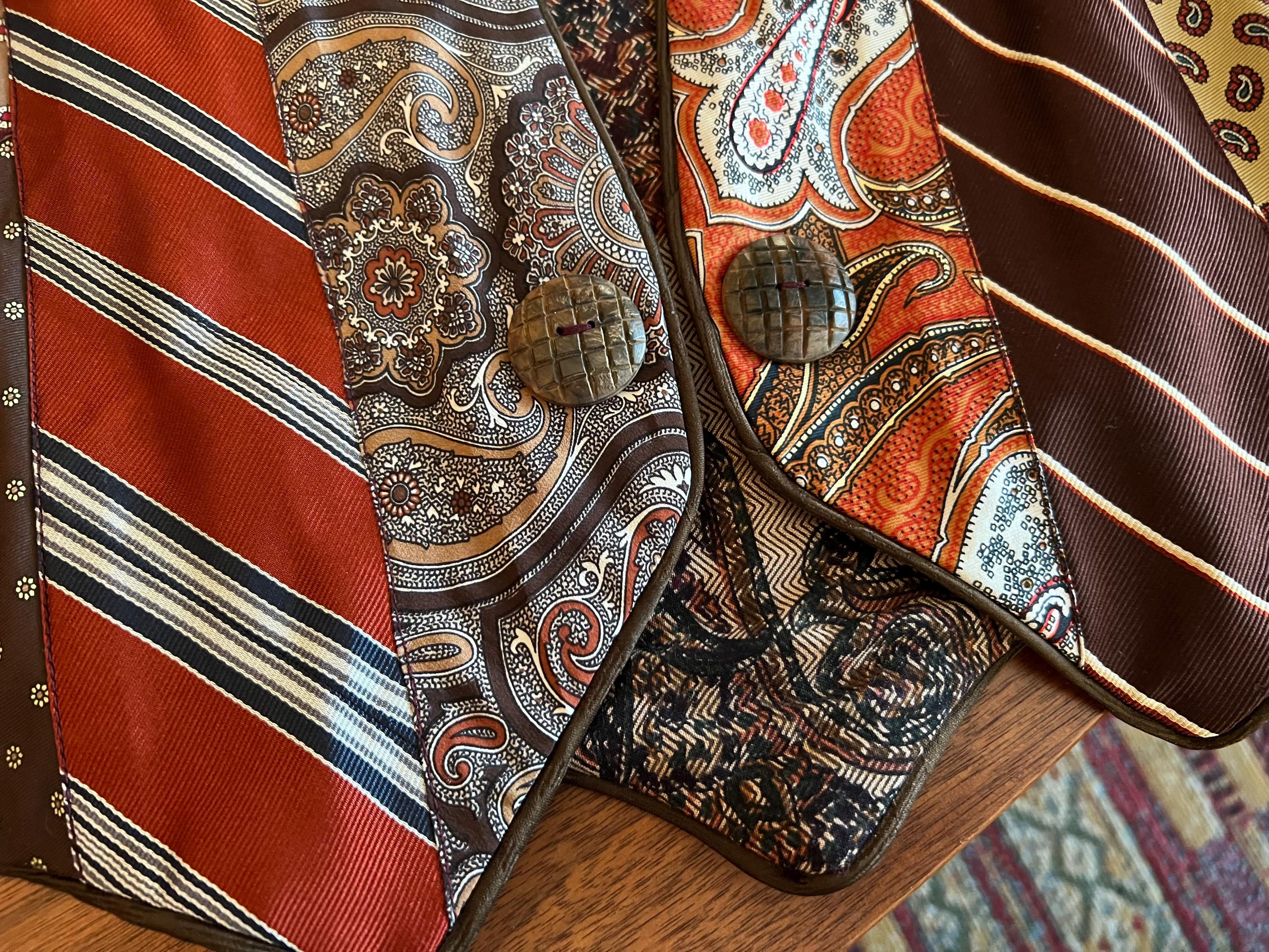 Unique Silk Vest by Artisan Marsha Handmade Cowgirl Designer Clothing ...