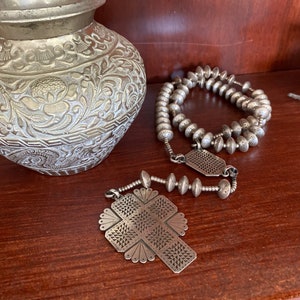 Artist Native American Rosary Large Cross Eucharist INRI Guadalupe ...