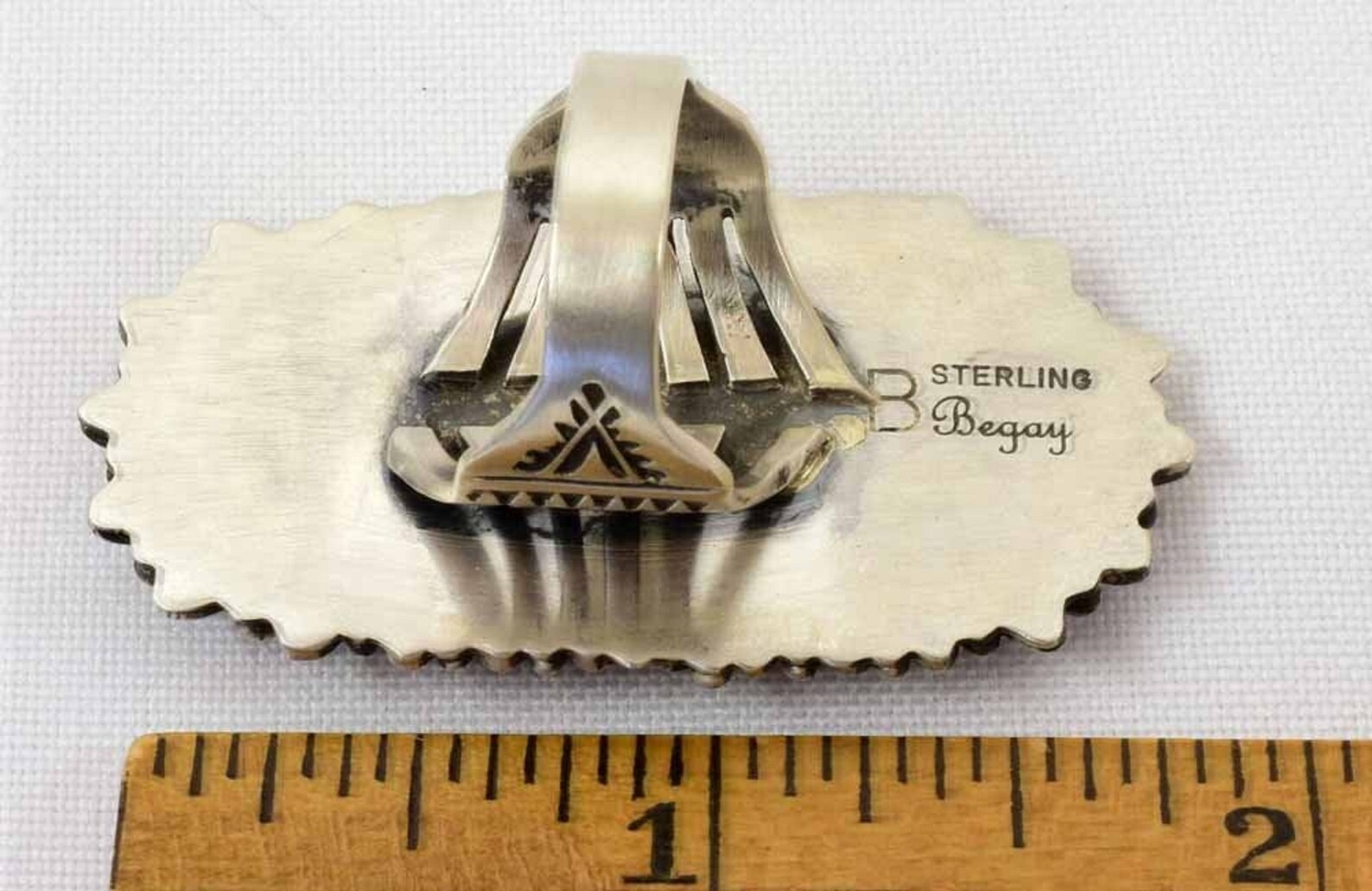 Ben Begay Sleeping Beauty Turquoise Ring 5 Stone Cluster Statement Ring ...