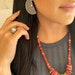 Modern Randy Billy Stunning Earrings Native American Textured - Etsy