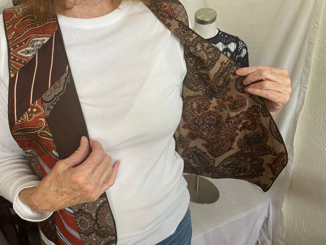 Unique Silk Vest by Artisan Marsha Handmade Cowgirl Designer Clothing ...