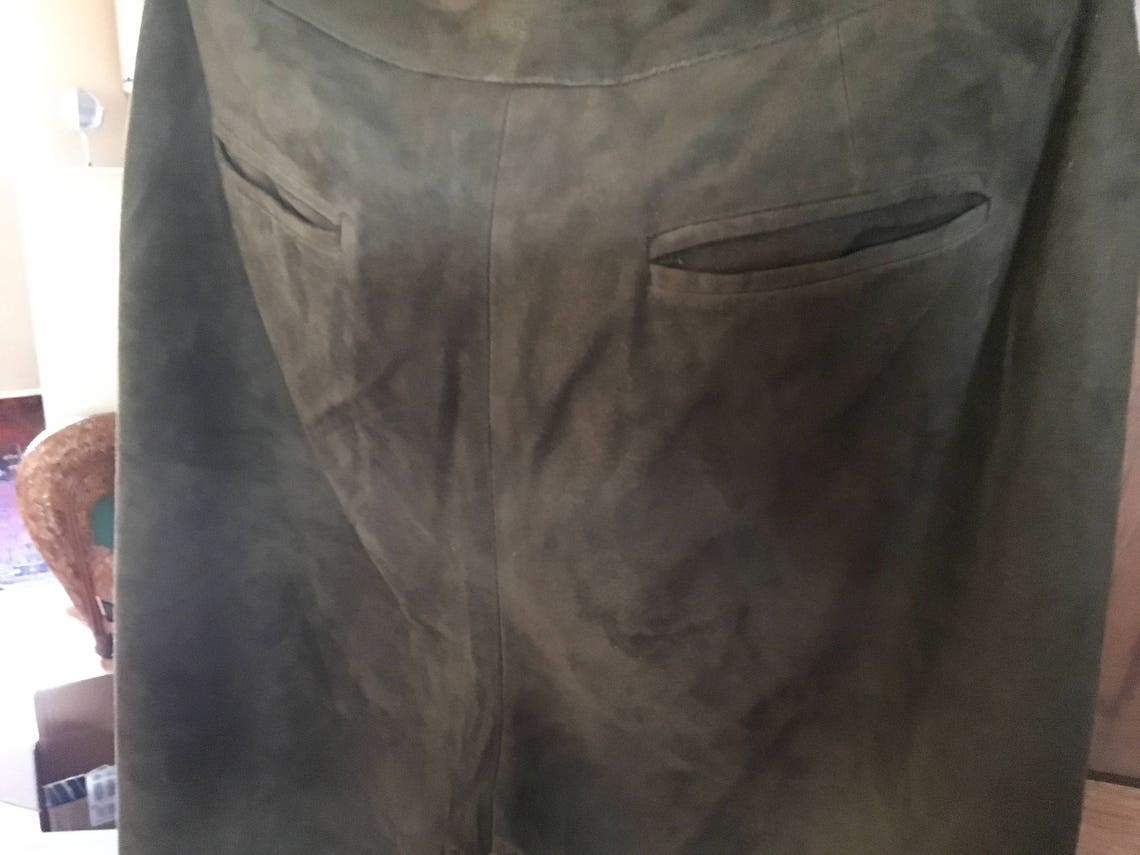 Soft Goat Suede Leather Pants Satin Lined Vintage Women's | Etsy