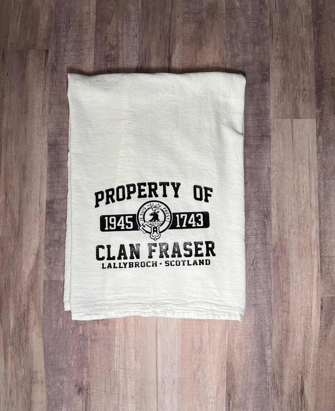 Outlander Dish Towel/fraser's Ridge/outlander Gifts/jamie Fraser/claire ...