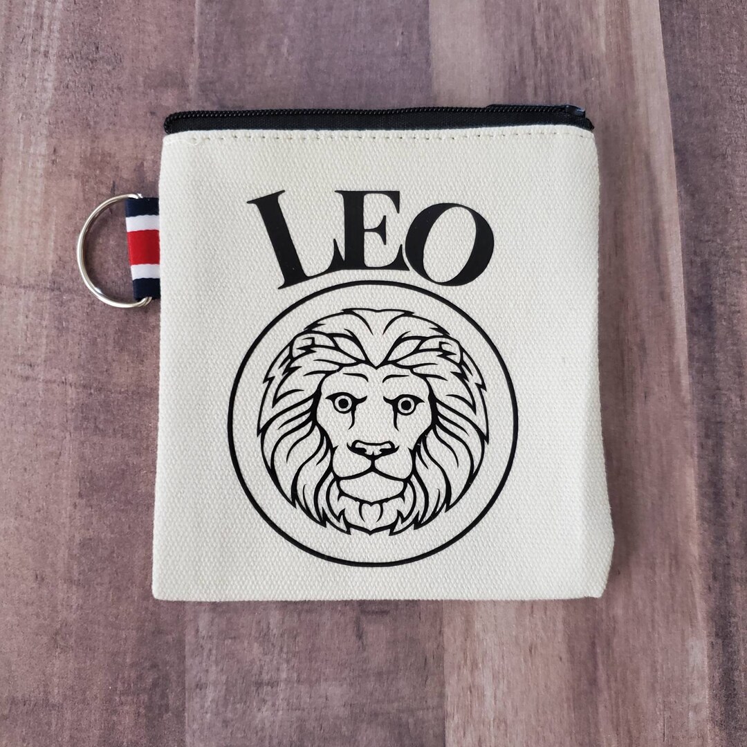 Leo Zodiac Tiny Coin Purse Pouch Zodiac Gifts Leo Gifts Coin Purses - Etsy
