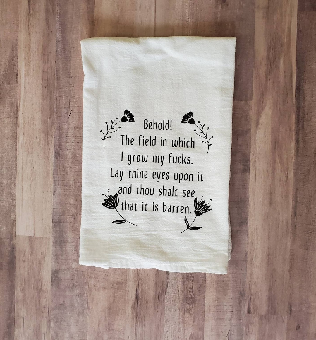 Adult Humor Dish Towel/adult Gifts/adult Humor Gifts/inappropriate ...