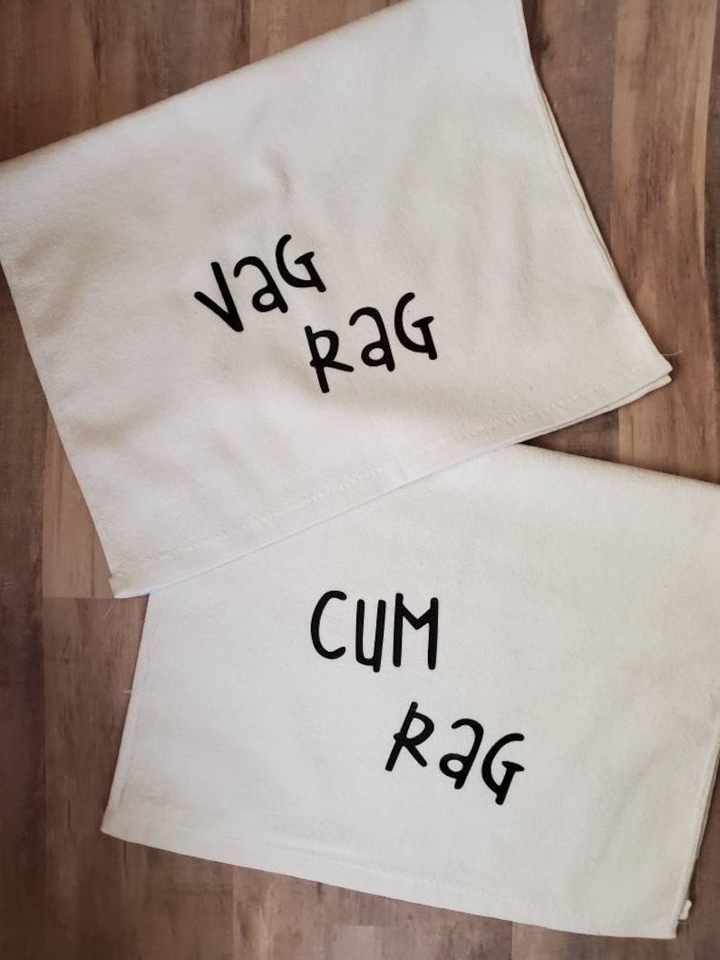 After-Sex Towel Cum Rag & Vag Rag Set of 2 Towels/Adult | Etsy