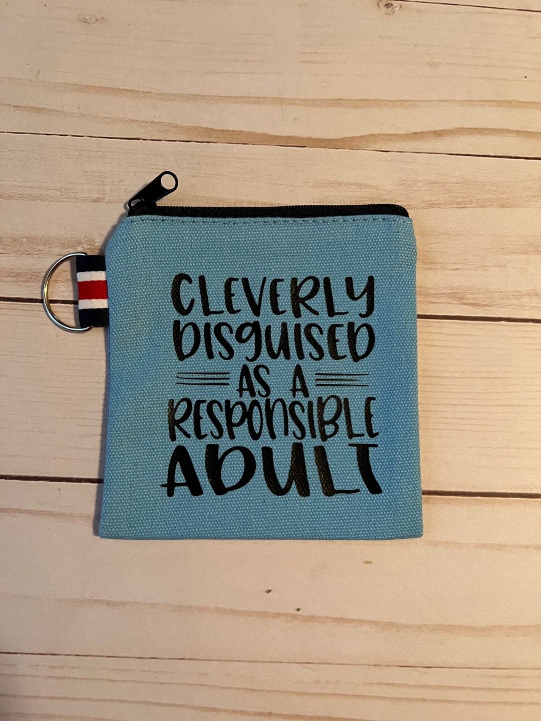 Sarcastic Canvas Coin Purse: Funny Adult Gift - Etsy